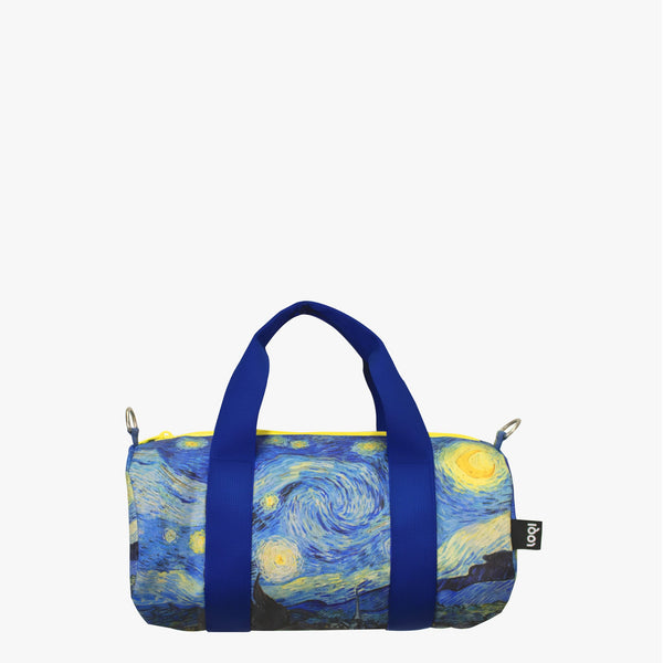 VINCENT VAN GOGH Starry Night Neon Yellow Recycled Medium Weekender ...